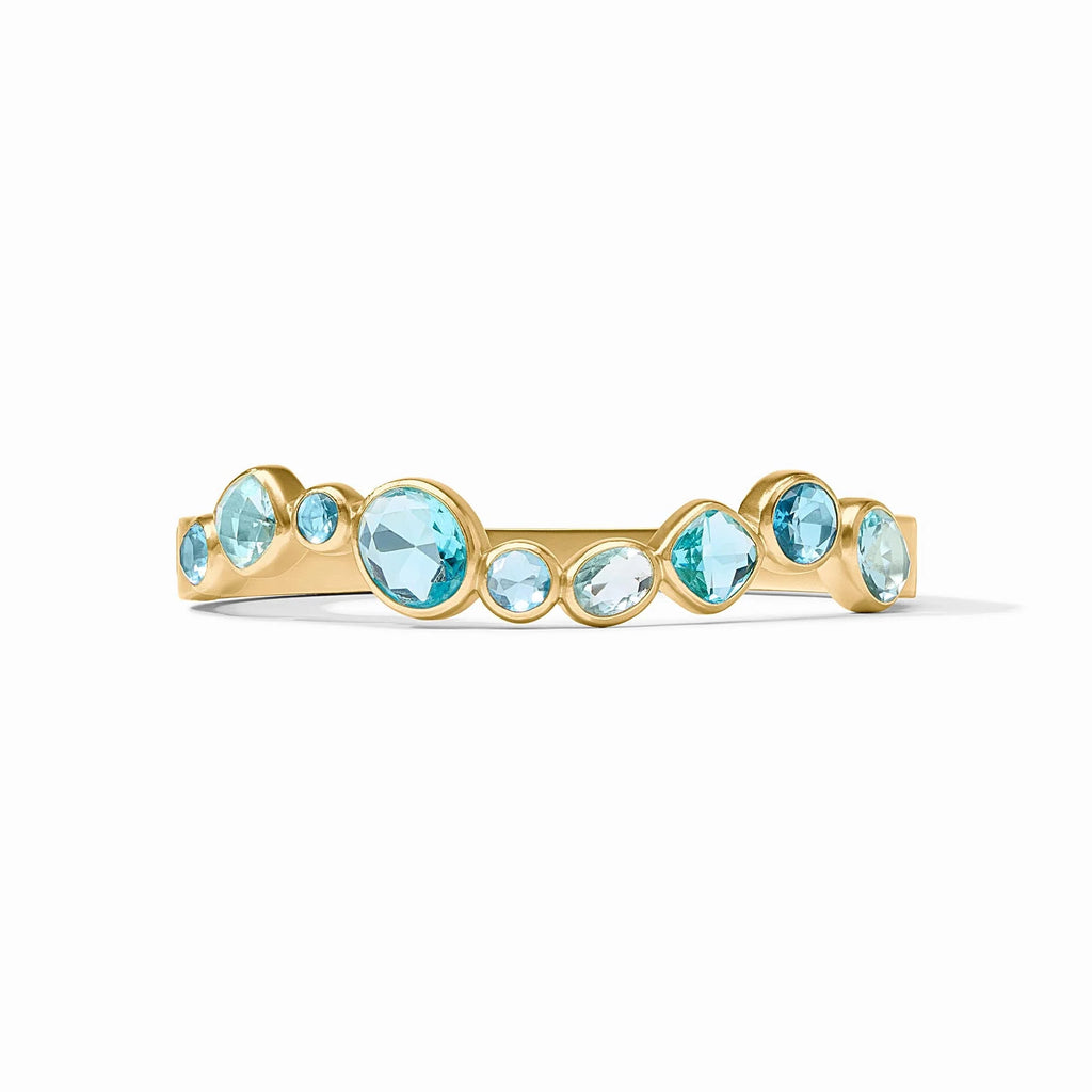 Kaleidoscope Hinge Bangle, Bahamian Blue – Monkee's of Fayetteville